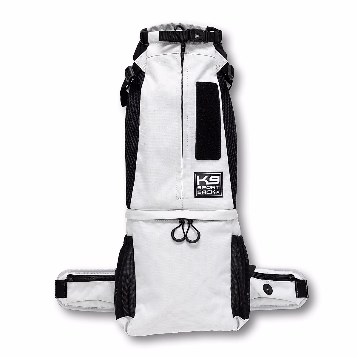 K9 Sport Sack Knavigate Light Grey Backpack Dog Carrier, 11" L X 11" W X 22" H, X-Small, Gray