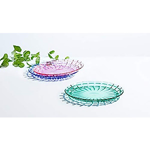 SCANDINOVIA - Unbreakable Premium Tableware - Set of 6 - Tritan Plastic - Perfect for Gifts - BPA Free - Dishwasher Safe - Stackable (7 3/4" Plates)