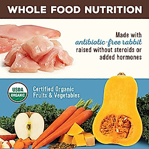 Primal Freeze Dried Cat Food Nuggets Rabbit, Complete & Balanced Scoop & Serve Healthy Grain Free Raw Cat Food, Crafted in The USA (14 oz)