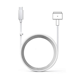 USB C to Magnetic Charging Cable Cord,Tpenod USB Type C to Magnetic(T-Tip) Cable for Pro 13/15 inch for air 11/13 inch(After Late 2012 Models)…, White