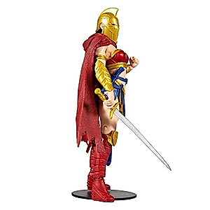 DC Multiverse 7 Inch Action Figure Comic Series - Wonder Woman with Helmet of Fate