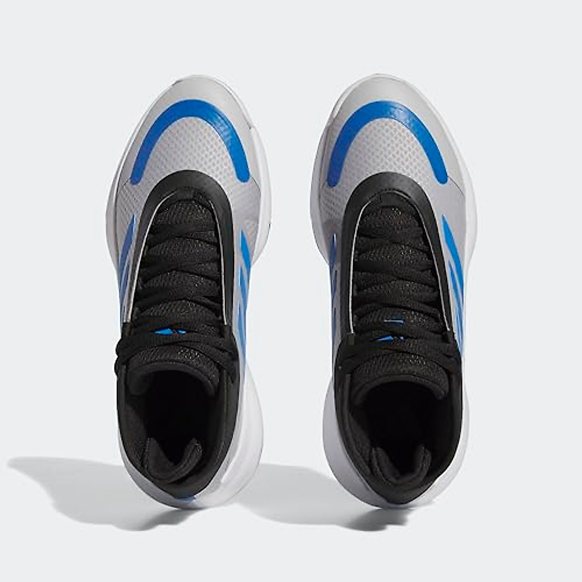 adidas Unisex Bounce Legends Sneaker, Grey/Bright Royal/Core Black, 8 US Men