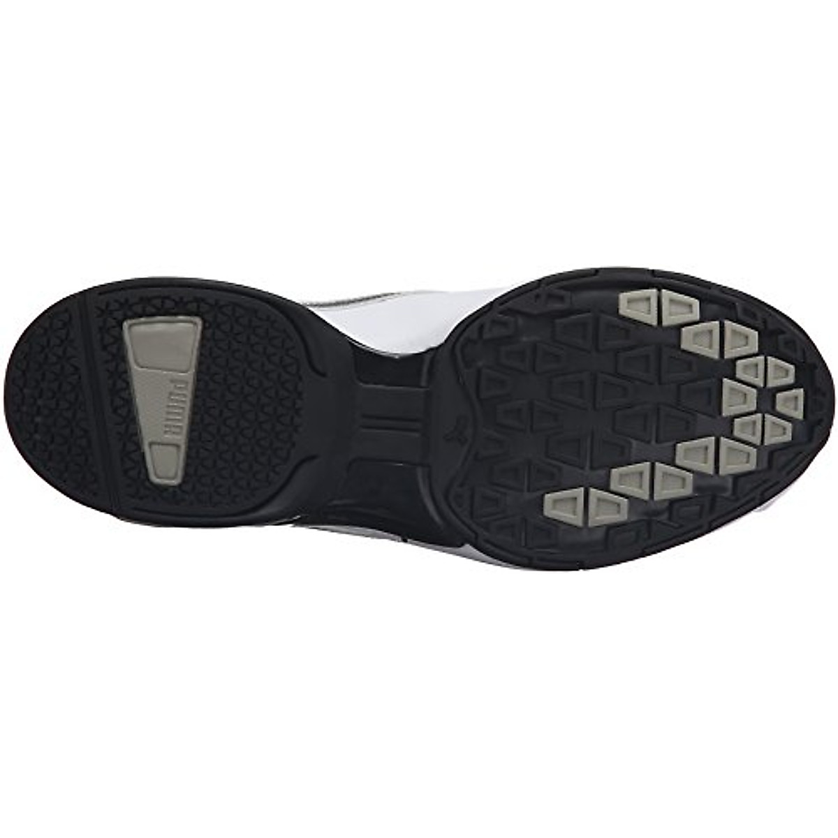 PUMA Men's TAZON 6 FM Cross Training Sneaker, Puma White-Puma Silver-Puma Black, 7