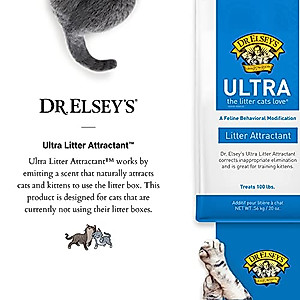 Dr. Elsey's Litter Box Attractant - Ultra Litter Attractant - 20 oz Pouch - Feline Behavior Modification & Training Tool