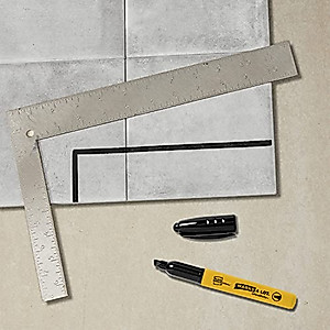 AVERY Marks A Lot UltraDuty Permanent Markers, Chisel Tip, Water Resistant, 1 Black Industrial Marker (29845)