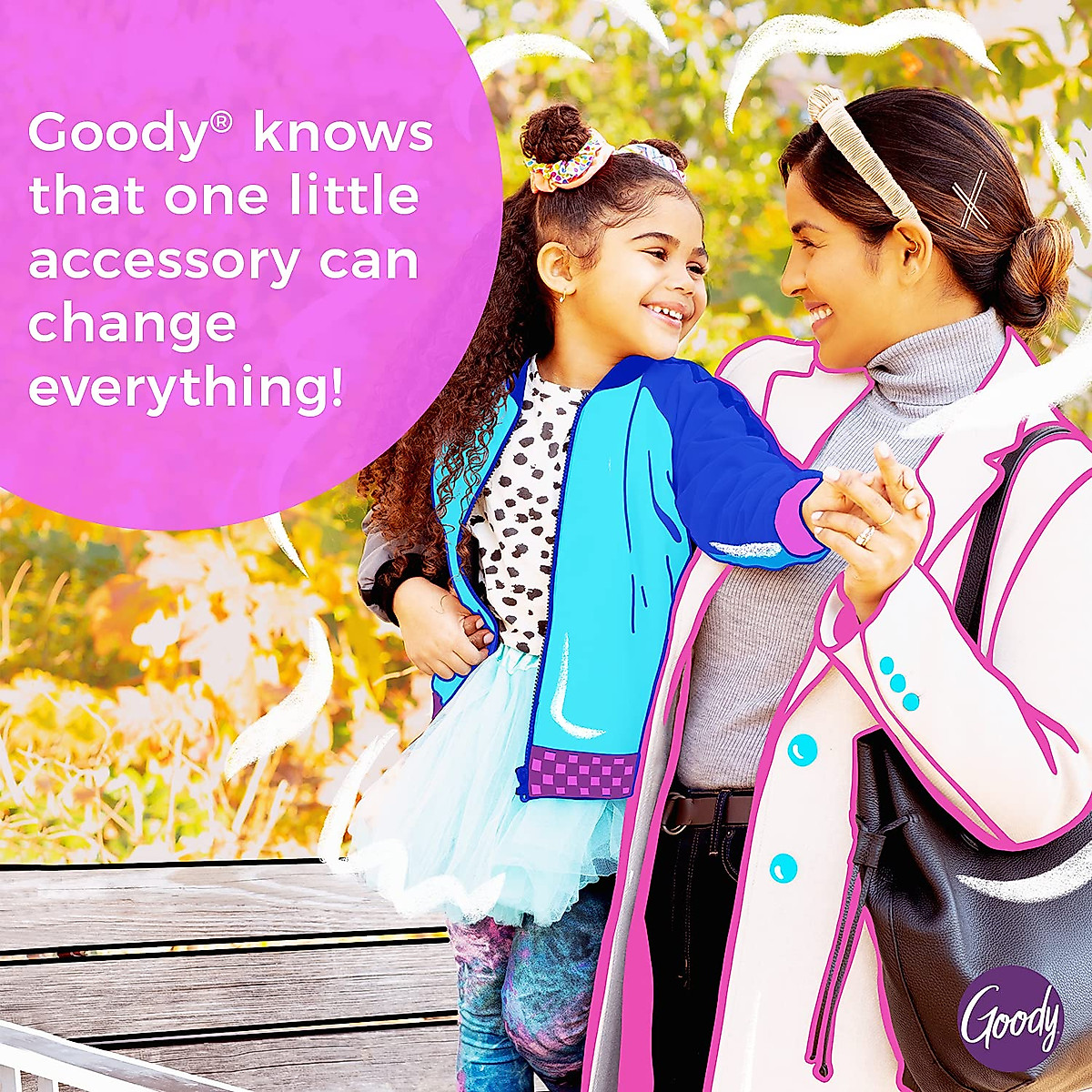 GOODY x Hello Kitty Girls Hair Clip Pink Bow Stay Tight Closure Help Keep Hairs In Place Hair Accessories to Style With Ease and Keep Your Hair Secured For All Hair Types Pain Free, 1 Count