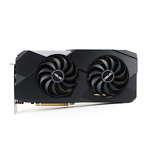 ASUS Dual AMD Radeon RX 6700 XT OC Edition Gaming Graphics Card (AMD RDNA 2, PCIe 4.0, 12GB GDDR6 Memory, HDMI 2.1, DisplayPort 1.4a, Axial-tech Fan Design, 0dB Technology)