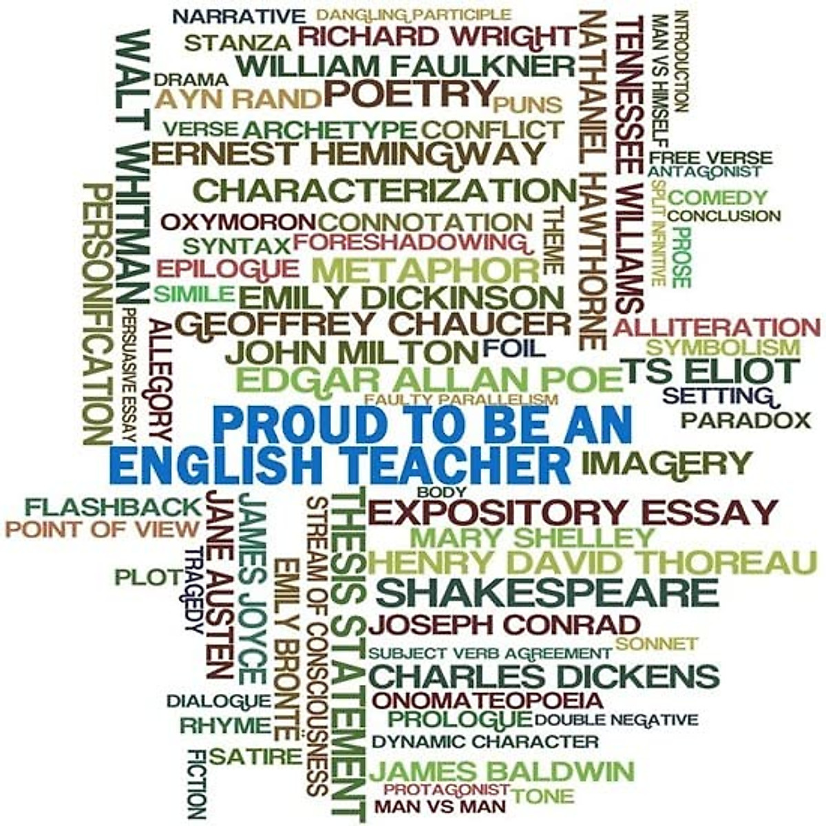 CafePress Proud English Teacher Mug Ceramic Coffee Mug, Tea Cup 11 oz