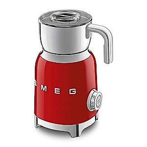 SMEG 50's Retro Milk Frother MFF11RDUS, Red