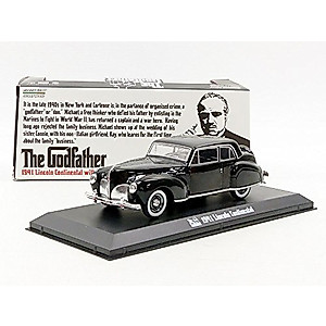 Greenlight 86507 1:43 the Godfather (1972) -1941 Lincoln Continental-Die-Cast Vehicle