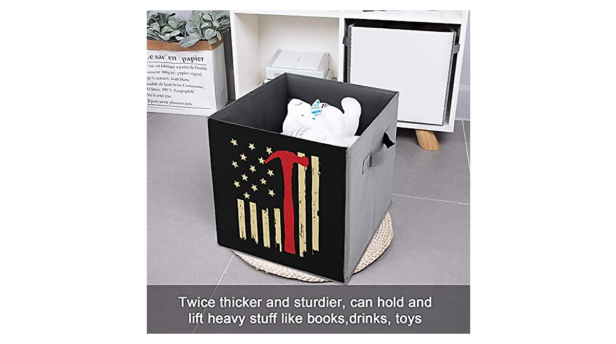 Trendy American Carpenter Flag Storage Bins – Organize Style