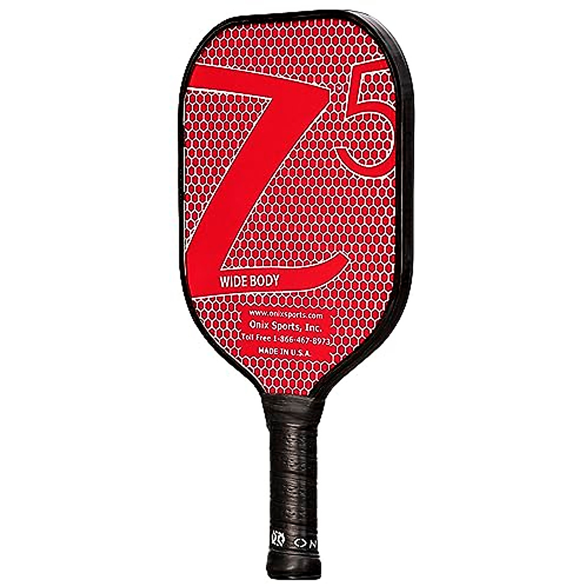 Onix Composite Z5 Pickleball Paddle, Red