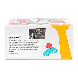 Green Brothers Games | The Sock Game | Board Game | Ages 8+ | 2+ Players | 5-30 Minutes Playing Time