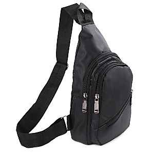 WESTEND Crossbody Nylon Sling Bag Backpack with Adjustable Strap