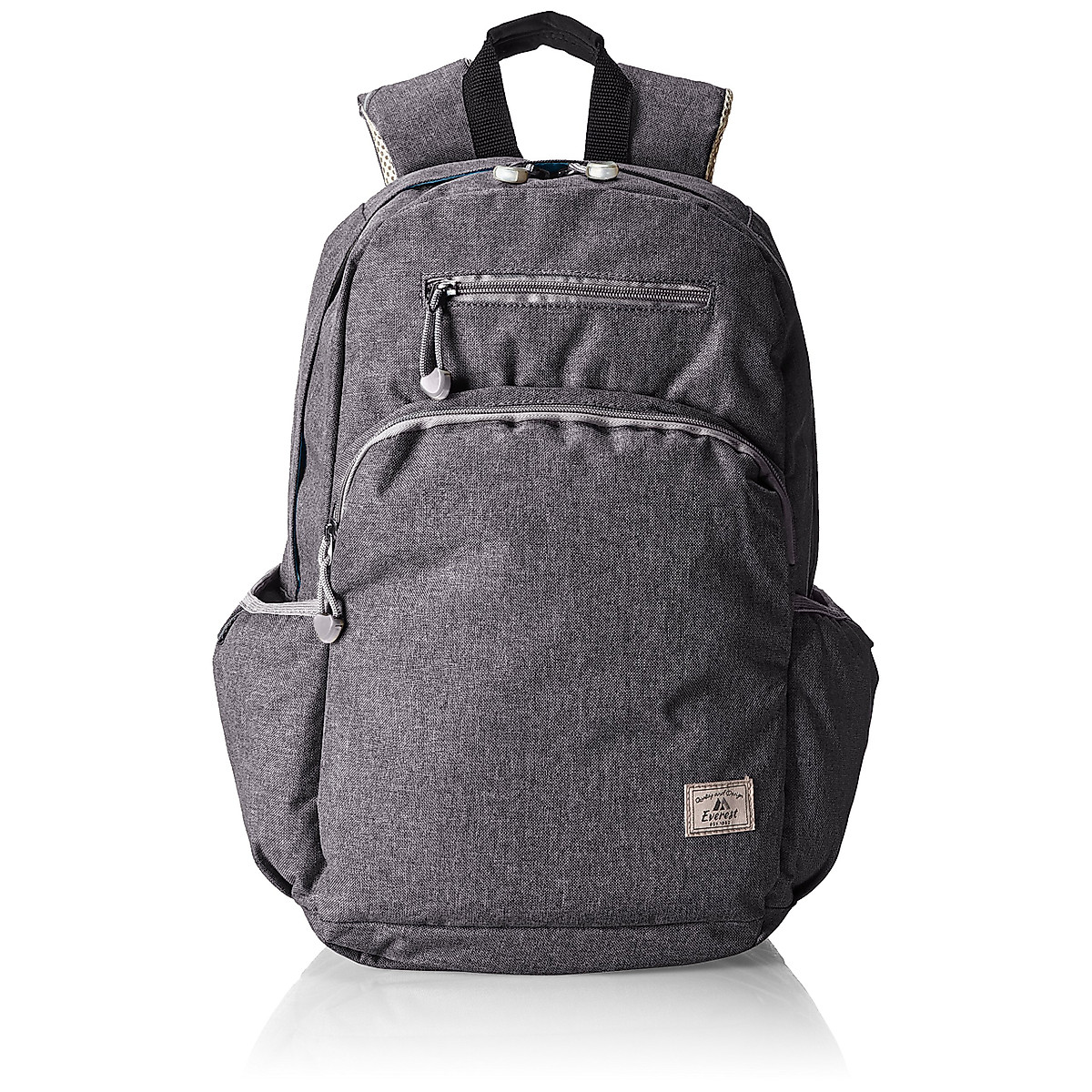 Everest Stylish Laptop Backpack, Charcoal, One Size