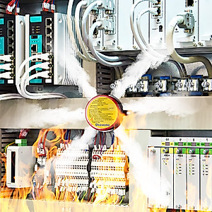 Household small fire extinguisher, automatic fire extinguisher, car battery fire protection, small power distribution cabinet fire extinguishing device, self-triggering fire extinguishing device