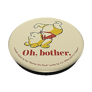 Disney Winnie The Pooh Oh, Bother Vintage Portrait PopSockets Standard PopGrip