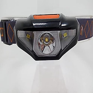 ICOBES Headlamp Mini Head Lamp 3 Modes Waterproof COB LED Flashlight Headlight Headlamp Torch Lanterna with Headband Use