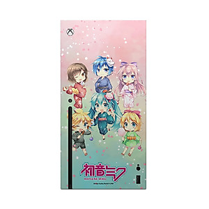 Head Case Designs Officially Licensed Hatsune Miku Characters Graphics Matte Vinyl Sticker Gaming Skin Decal Cover Compatible With Xbox Series X Console