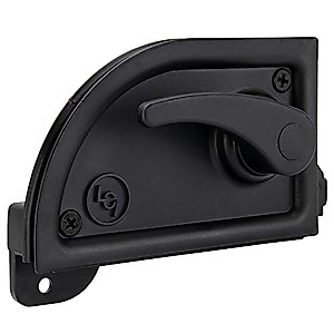 RecPro RV Screen Door Latch | RV Exterior Door Accessories | Black | Camper Screen Door Latch