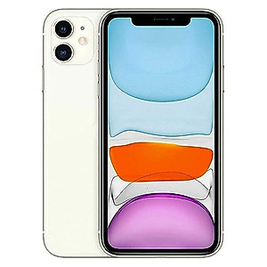 Apple iPhone 11 64GB/128GB/256GB Mobile Phone 4G LTE 6.1" Hexa-core A13 Dual 12MP 4GB RAM eSim Original Liquid Retina IPS LCD 256GB Face ID/White