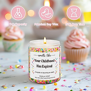 GSPY 18th Birthday Candles - 18th Birthday Gifts for Girls, Boys - 18 Year Old Girl Birthday Gifts - Funny Turning 18, Happy 18th Birthday Gifts for Daughter, Son, Granddaughter, Niece, Friend