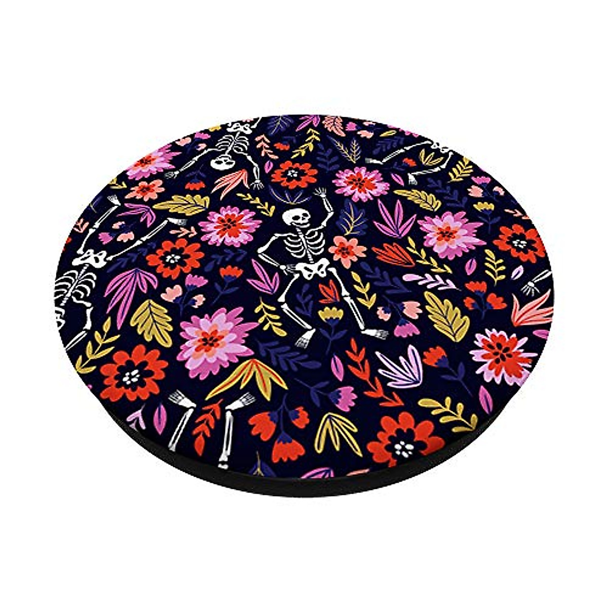 Floral Skeleton Aztec PopSockets PopGrip: Swappable Grip for Phones & Tablets