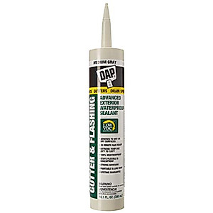 DAP Inc 10.1Oz Grey Gutt Sealant Inc 01835 10.1Oz Grey Gutt Sealant