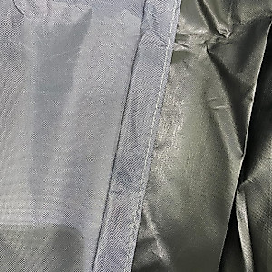 J&C Patio Furniture Covers Left L Shape Patio Sectional Covers Waterproof Outdoor Sofa Cover Heavy Duty 420D Patio Sectional Sofa Cover Outdoor Furniture Covers Grey Sectionals 106x79 Inch