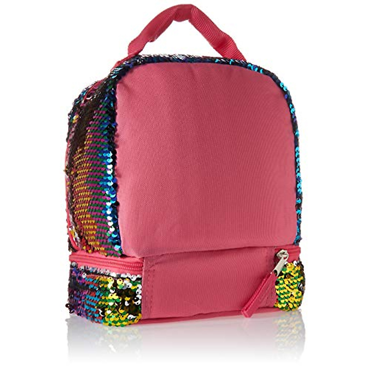 UPD Owl Dual Compartment Lunch Bag 9 x 7.5 x 5, Multicolor