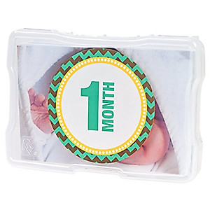 IRIS Baby's First Year Photo Keeper, 1 Pack, Baby Blue