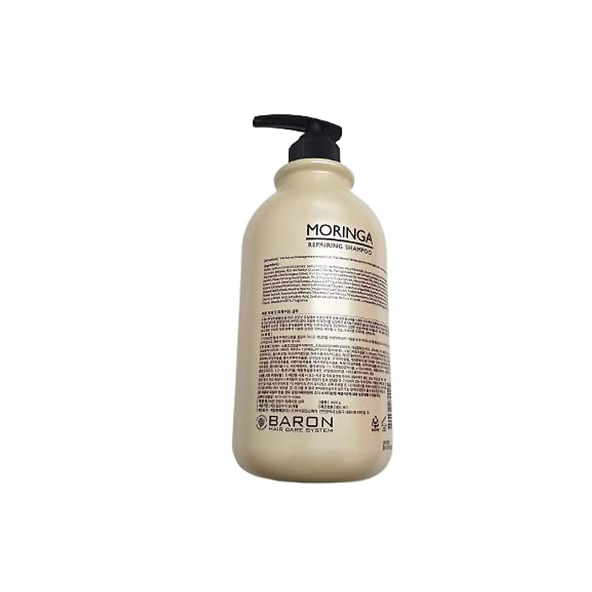 [BARON] MORINGA Hair Treatment Repairing Shampoo Premium Edition 1000ml 33.9 fl oz - For Dry and Damaged Hair