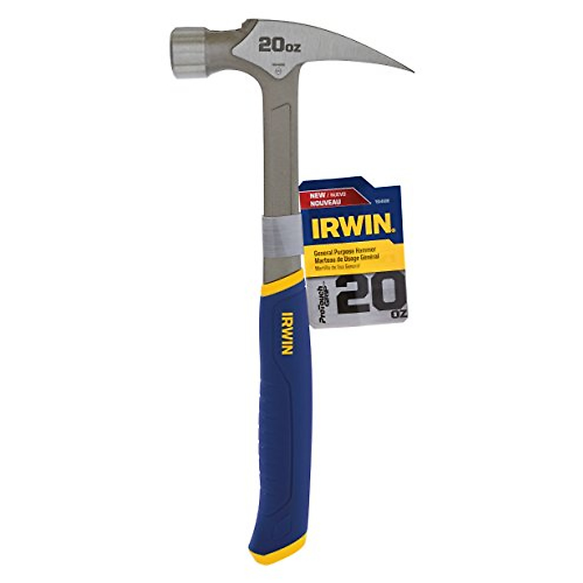 IRWIN Hammer, Steel, General Purpose, Claw, 20 oz. (1954888)