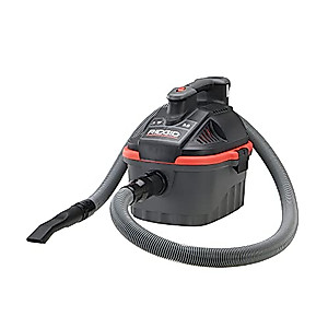 RIDGID 50313 Model 4000RV 4-Gallon Portable Wet and Dry Compact Vacuum Cleaner with 5.0 Peak-HP Motor