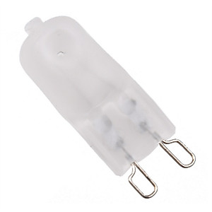 G9 Halogen 25W Bulbs G9 Frosted Halogen Bulb 25 watt G9 JCD Base Bi-pin 2700k Halogen Light Bulb for Accent Landscape Light,Frosted Lense,10 Pack