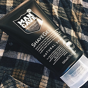 ManCave Caffeine Shave Gel, 5.07 oz