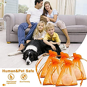 PESKEGIS Pack of 10 Squirrel Repellent, Squirrel Deterrent Peppermint Oil, Chipmunk Repellent Outdoor to Repels Squirrel Rats Mouse, Keep Rodents Out of Garden Engines