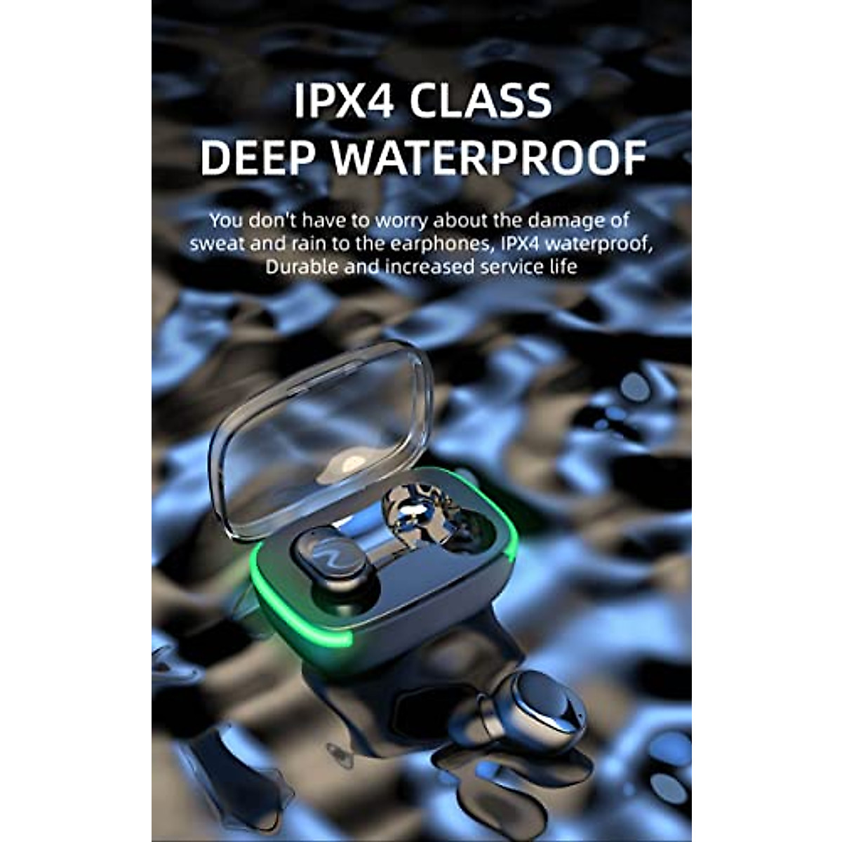 Bluetooth Headset TWS Wireless Earphones Earbuds Stereo Headphone Stereo Sport Wireless TWS Earbuds Y60