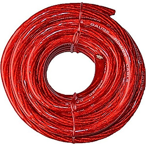 SoundBox 4 Gauge Amp Kit Amplifier Install Wiring & 2.5 Farad Digital Capacitor, 2300W Peak