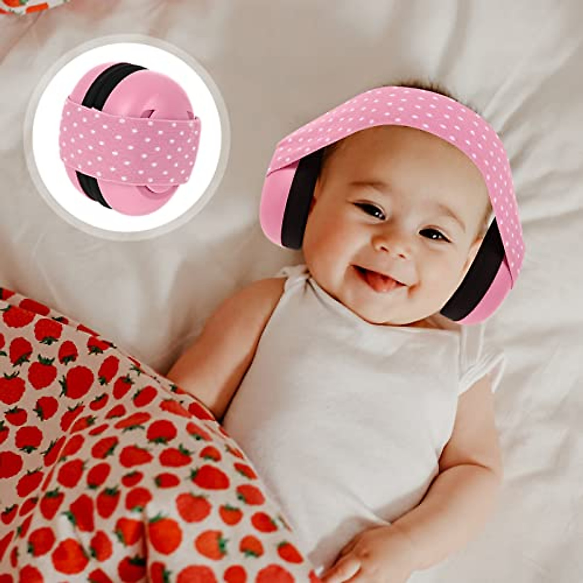 Noise Canceling Headphones Baby Headphones Baby Noise Cancelling Headphones Baby Ear Adjustable Noise Cancelling Baby Ear for Infant Newborn Ear Noise Canceling Headphones Baby Headphones