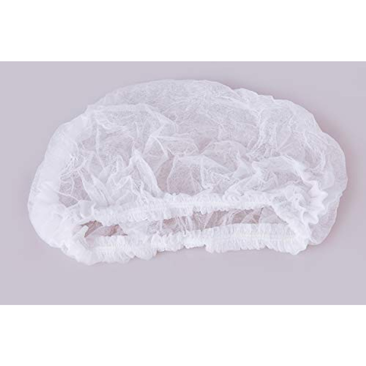 100 Disposable Mop Mob Bouffant Caps 21inch Clipped Hair Head Cover Net for Salon or Spray Tan