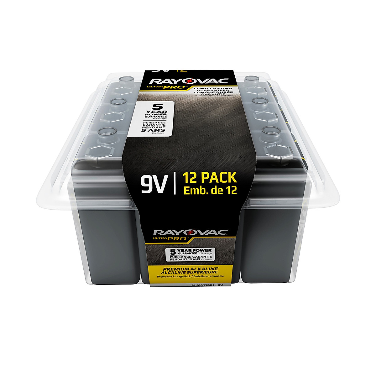 Rayovac Ultra Pro 9V Reclosable 12-pack
