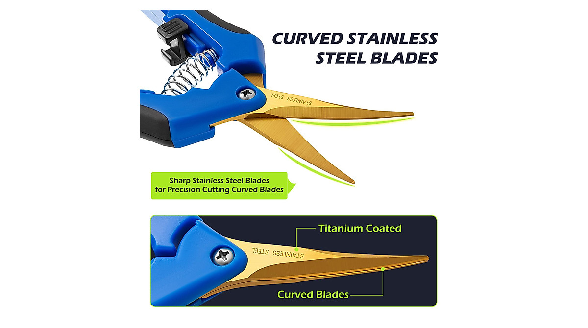 GROWNEER 3-Pack Pruning Shears - Precision Garden Trimming