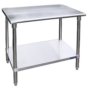 Stainless Steel Work Table Food Prep Worktable Restaurant Supply 30" x 84" NSF Approved