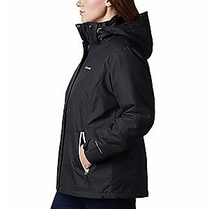 Columbia Women’s Bugaboo II Fleece Interchange Winter Jacket, Waterproof & Breathable, Black, Large