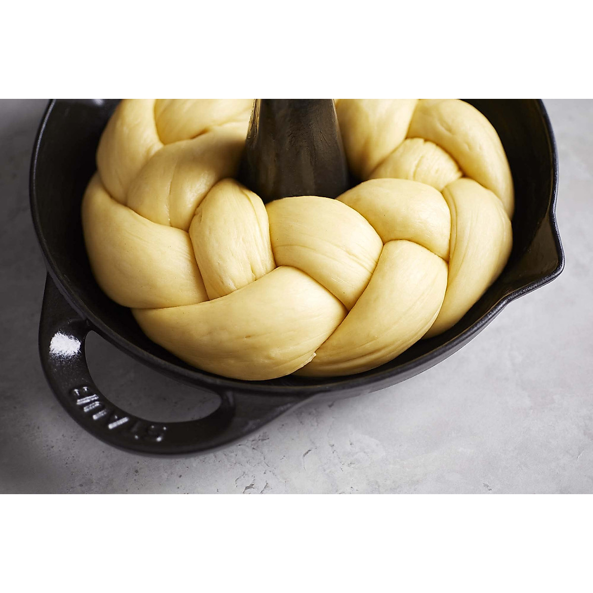 Staub Cast Iron 9.5-inch Vertical Chicken Roaster - Matte Black, Made in France