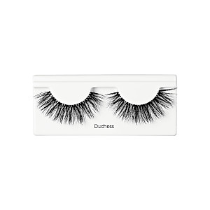 KISS Lash Couture The Muses Collection False Eyelashes, Duchess', 16 mm, Handmade, Refined Faux Silk, Contact Lens Friendly, Easy to Apply, Includes 1 Pair Reusable Strip Lashes