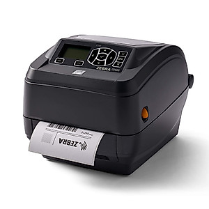 Zebra ZD500t Thermal Transfer Desktop Printer 203 dpi Print Width 4 in Ethernet Parallel Serial USB ZD50042-T01200FZ (Renewed)