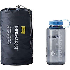 Therm-a-Rest Prolite Plus Self-Inflating Camping and Backpacking Sleeping Pad, Regular - 20 x 72 Inches, Cayenne