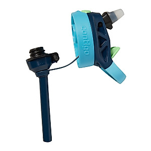 Contigo Kids Water Bottle with Redesigned AUTOSPOUT Straw, 14oz., 2 Pack, Blueberry and Blue Raspberry & Blueberry and Blue Raspberry with Cosmos